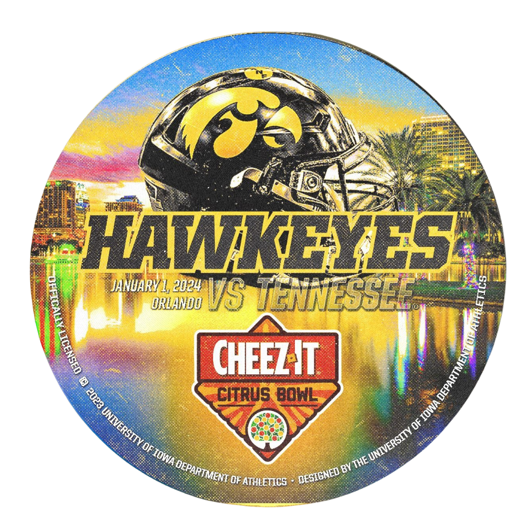 2024 Iowa Hawkeyes Citrus Bowl Button | HawkToys
