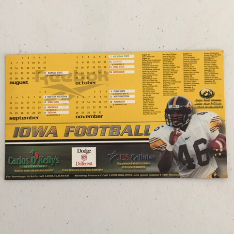 Iowa hawkeyes schedule store